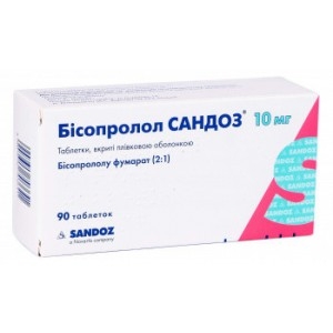 Бисопролол Сандоз: инструкция, отзывы, аналоги, цена в аптеках ...